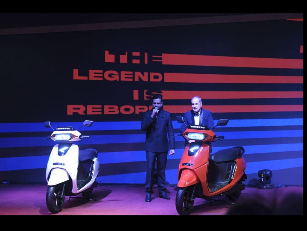 Kinetic DX EV marks iconic comeback with Made-in-India electric scooter ...