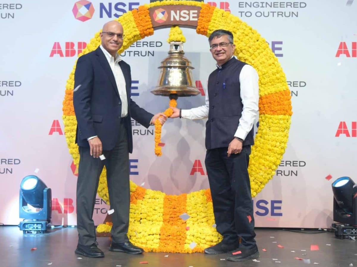 ABB India celebrates 30 years of listing on NSE with 6,745% value growth