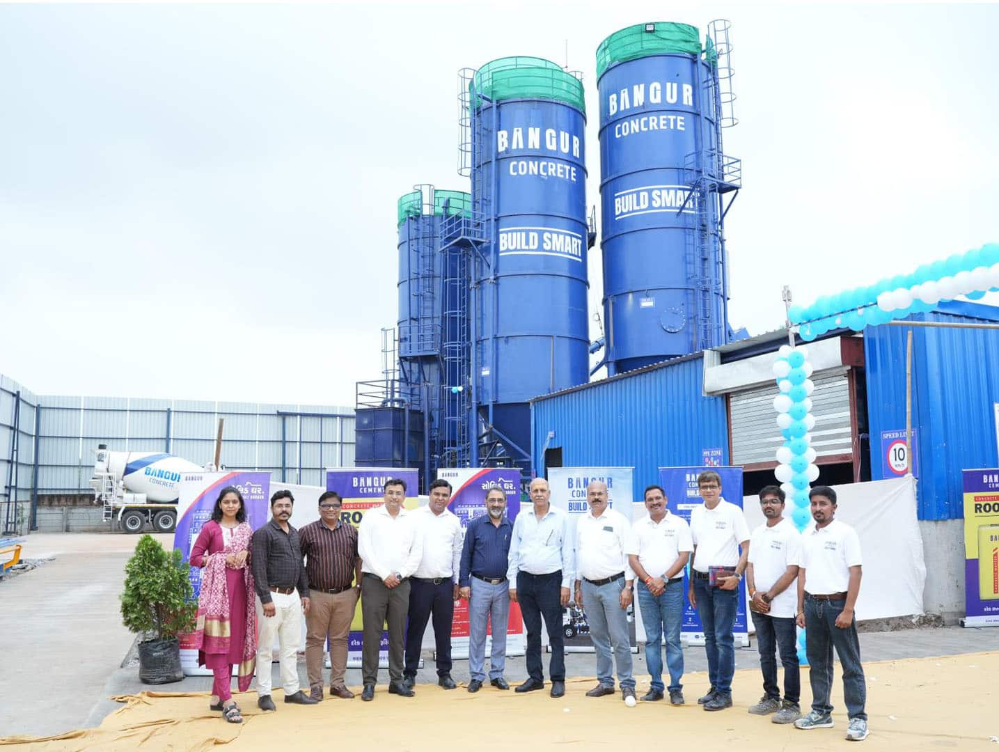 Bangur Concrete opens first RMC Plant in Gujarat