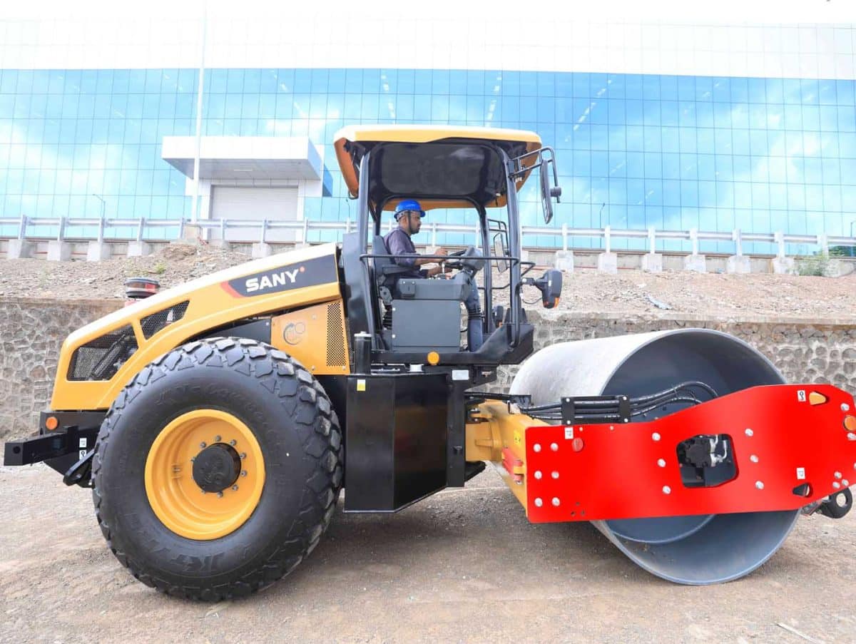 SANY India launches 11-Ton SSR110C-10 PRO soil compactor