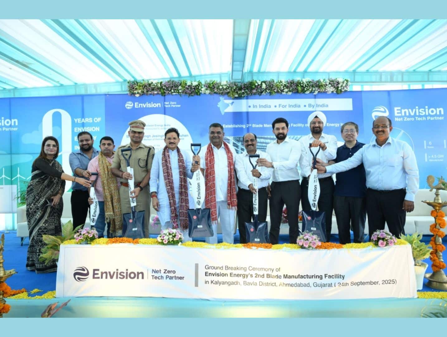 Gujarat welcomes Envision Energy’s new wind blade facility