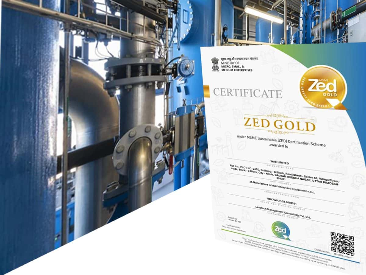 WAE sets benchmark with ZED Gold certification