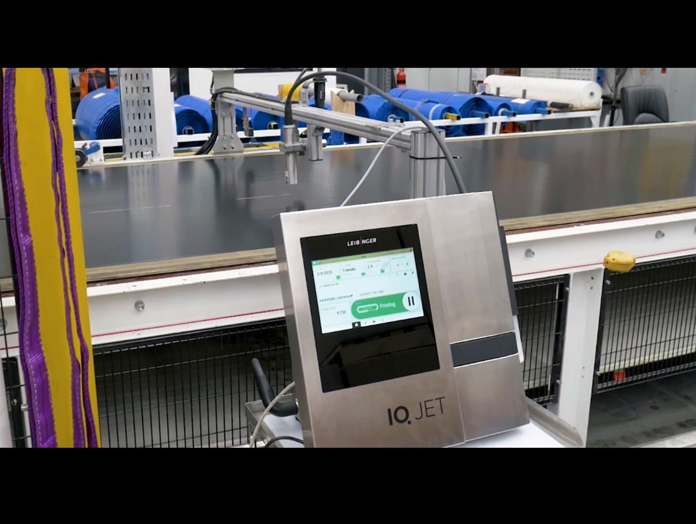 Fenner boosts rubber production with LEIBINGER IQJET printer