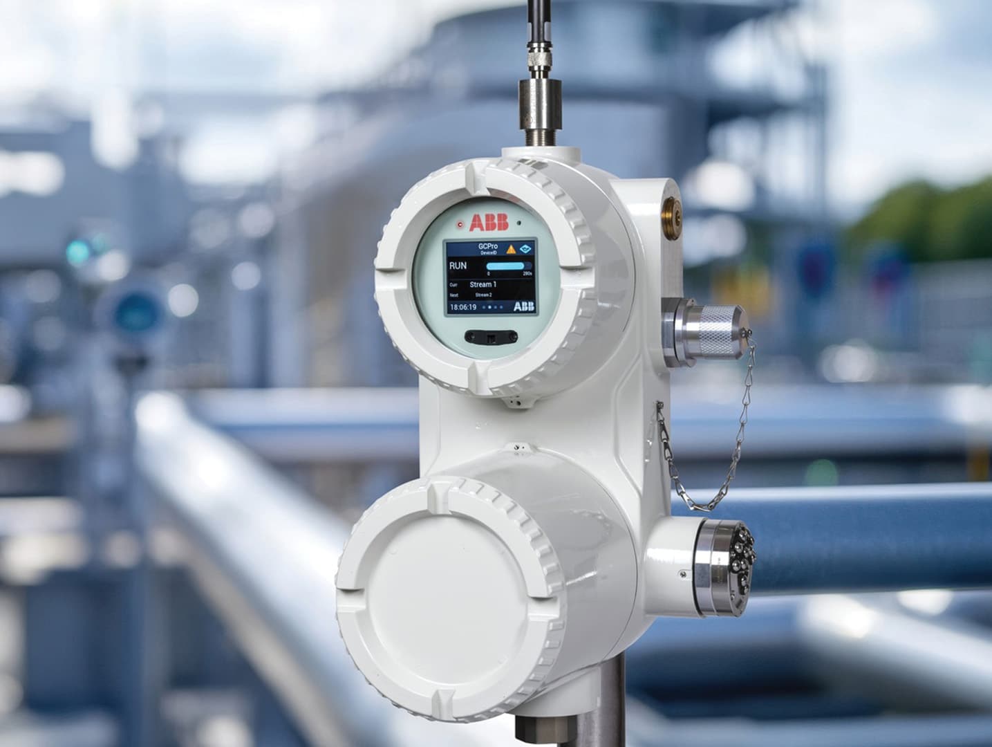 ABB launches GCP100 gas chromatograph with advanced cybersecurity