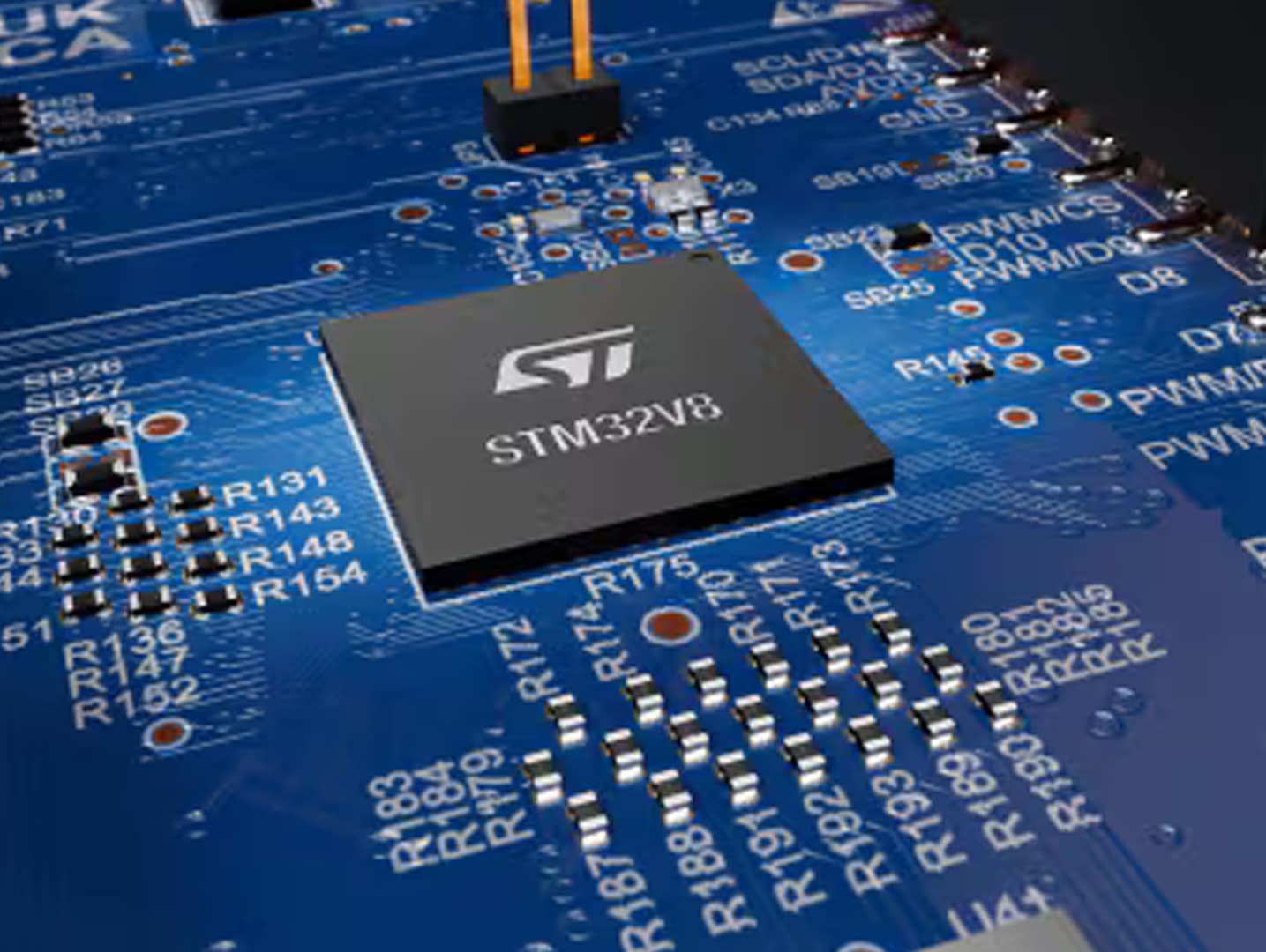 STMicroelectronics launches STM32V8, its most powerful MCU yet