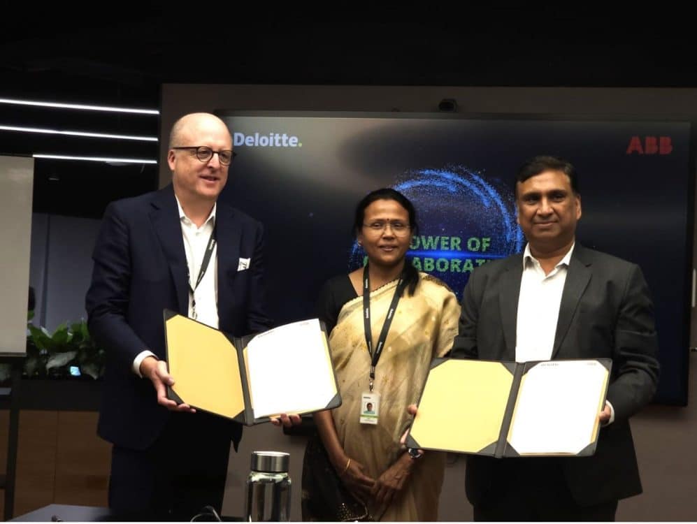 ABB India and Deloitte India form strategic alliance