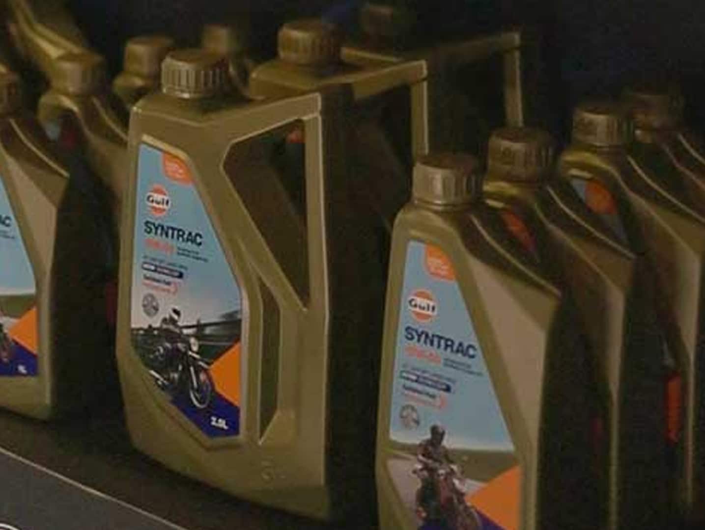 Gulf Oil launches Syntrac engine oil at India Bike Week 2025