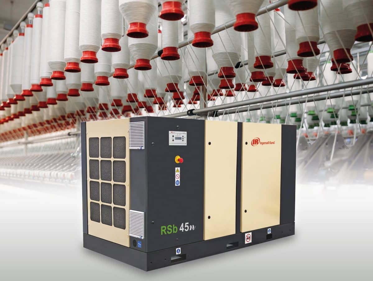 Ingersoll Rand launches RSbn Nirvana energy-efficient compressors