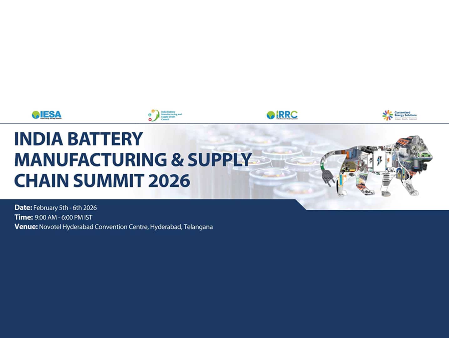IESA unveils vision 2047 for India’s battery self-reliance