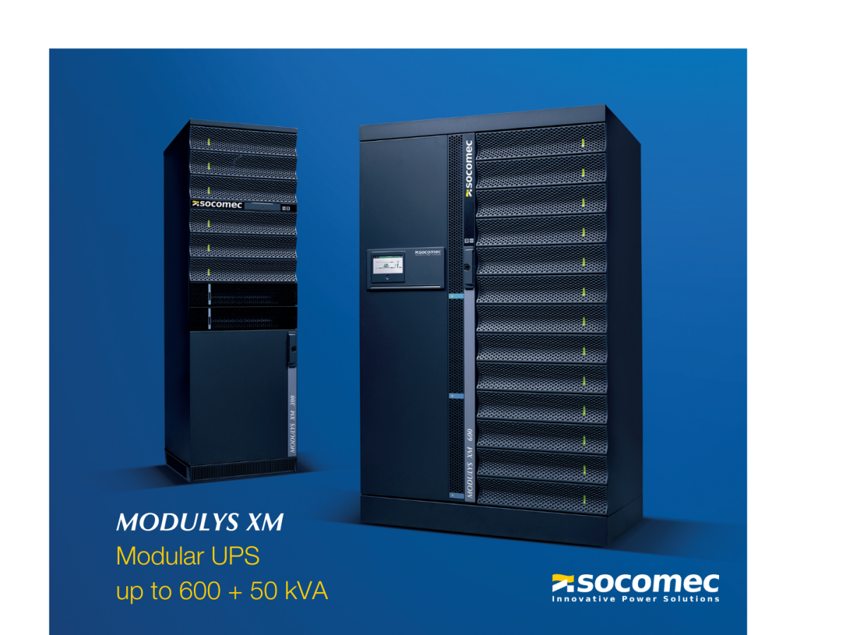 Socomec MODULYS XM UPS: Empowering sustainability and reliability ...