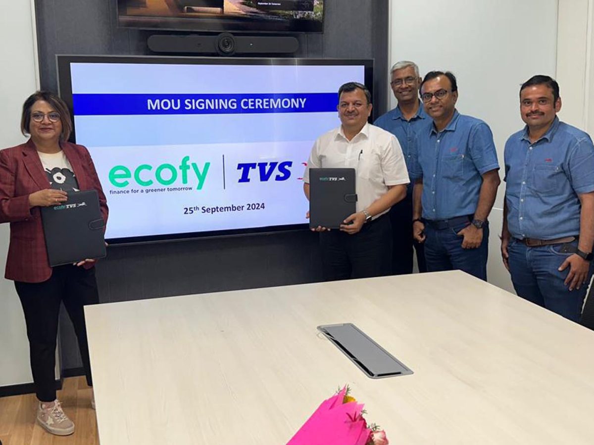Ecofy and TVS Motor team up to revolutionise EV three-wheeler financing ...